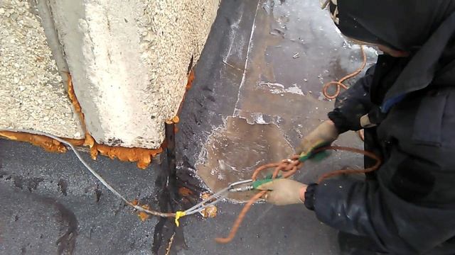 Промальп . Завешивание веревок с помощью плавающих оттяжек. Часть 1.