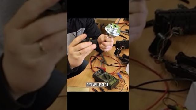 Как проверить управление турбиной на столе: используем мультиметр! #Диагностика #Турбина