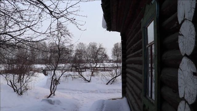 Зимний релакс. Сибирская деревня