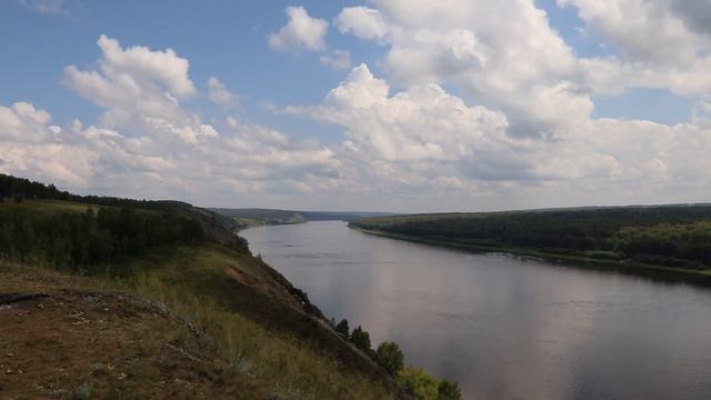 Река Томь таймлапс. Музыка