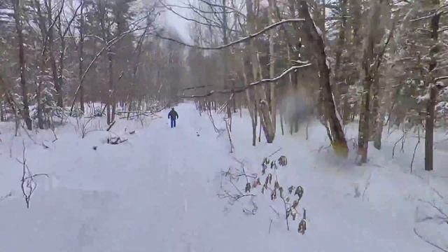 Прогулка по Хехциру 2021-03-21. Весенний снег