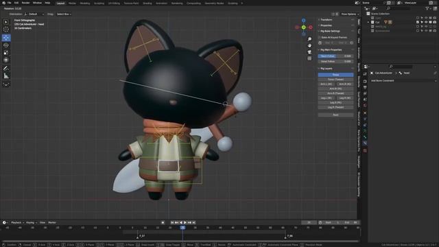 Blender 3D- Your First Character Animation (Walk Cycle) - SouthernShotty3D_9