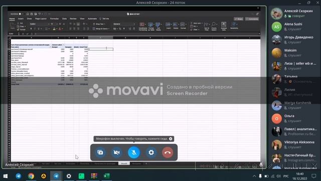 ч. 1- продажи минус возвраты