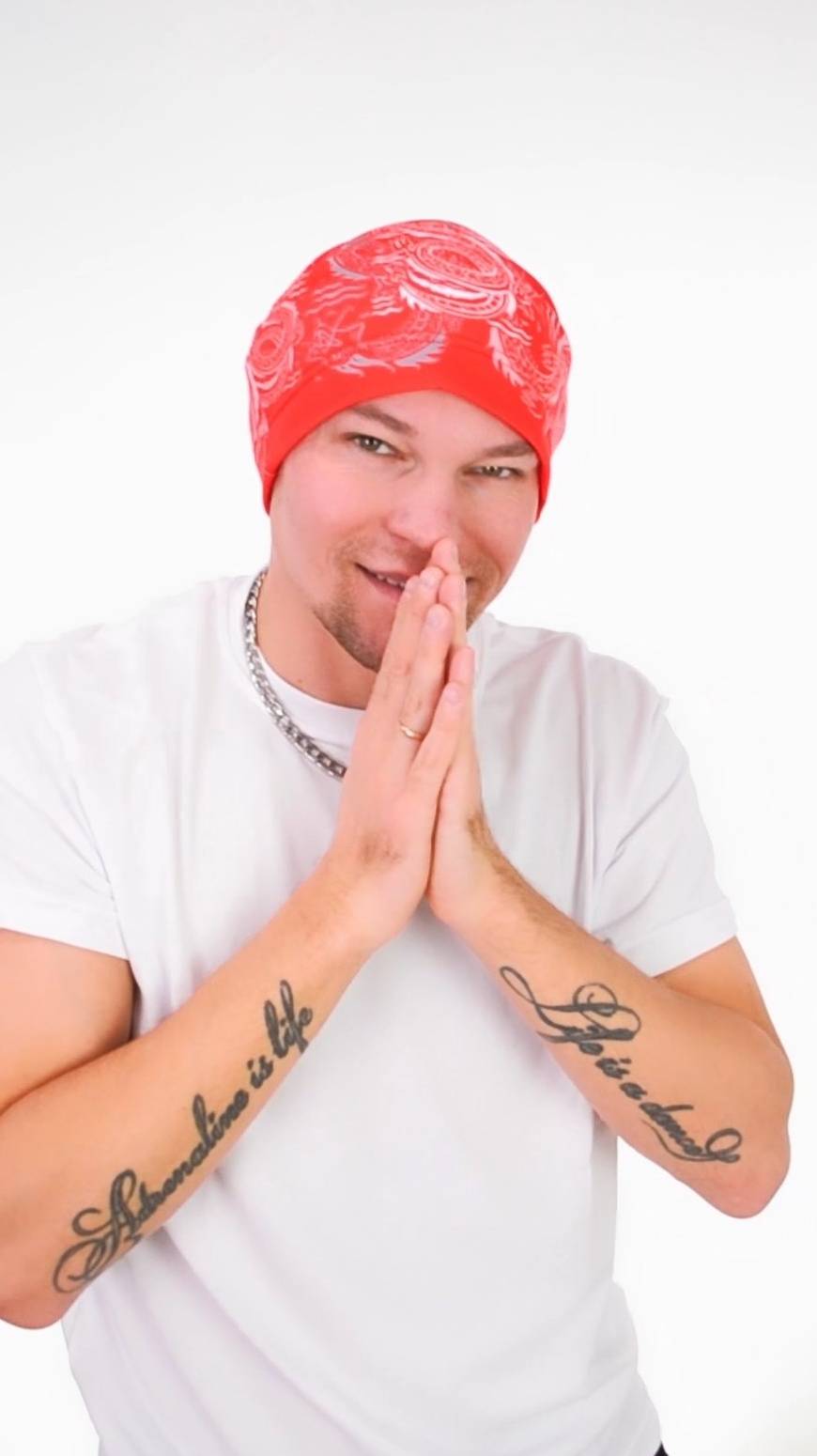 Шапка ДРАКОН (красная)