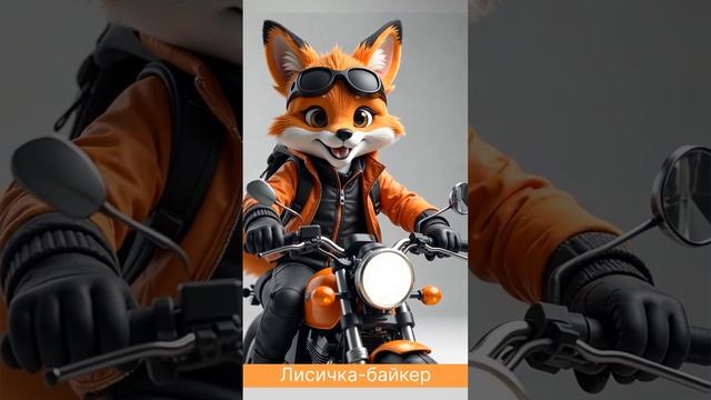 Лисичка-байкер