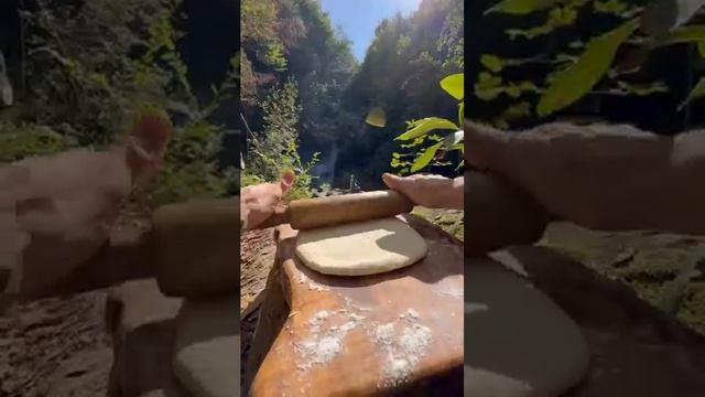 Готовим быстрый и очень вкусный завтрак на природе  #сезонконтентаRUTUBE