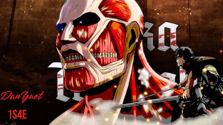 Реакция на"Атака титанов" 1S4E Снова он!