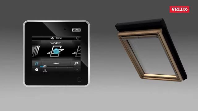 Сенсорный пульт управления мансардными окнами Velux KLR200
