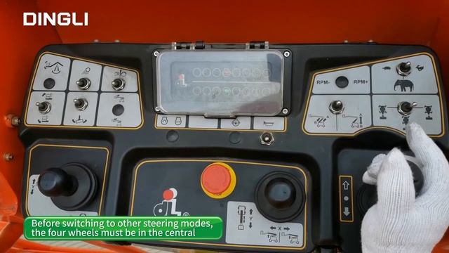 DINGLI. Руководство по управлению телескопическим подъемником BA20ERT