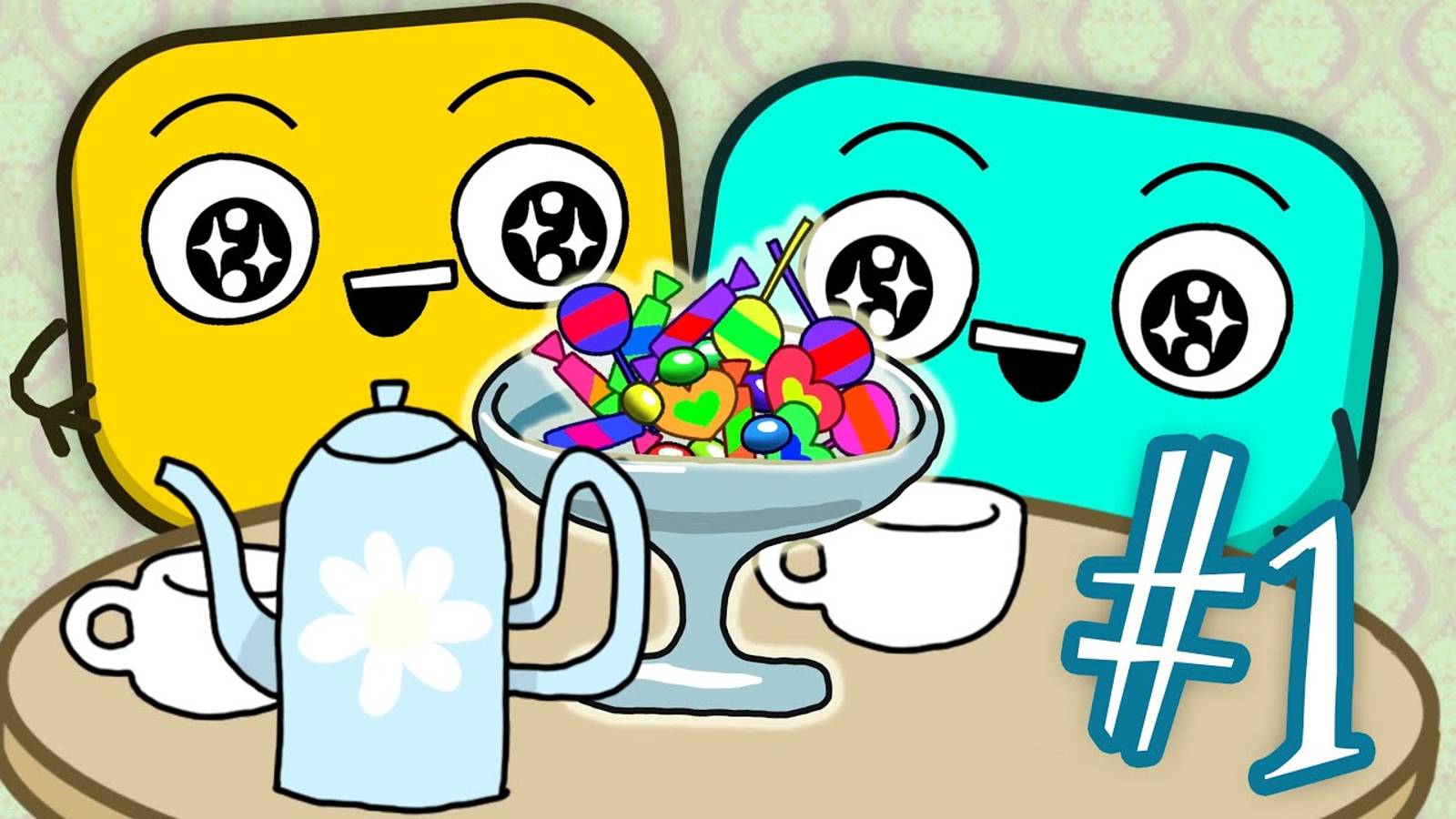 Обучающие мультики для малышей. Почему Нельзя Есть Много Конфет? Сладости и Монстры ❒ КУБИКИ #1