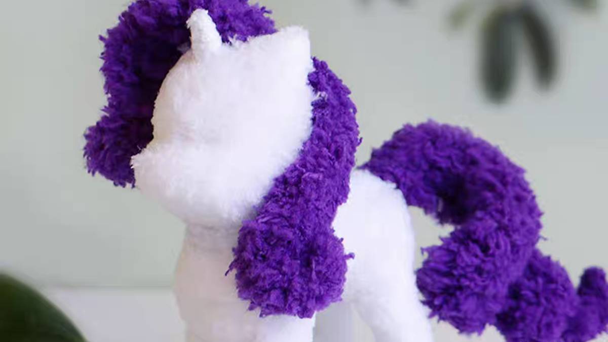 Туториал на поделки своими руками Пони Рарити, My Little Pony  Артикул WB: 267704519