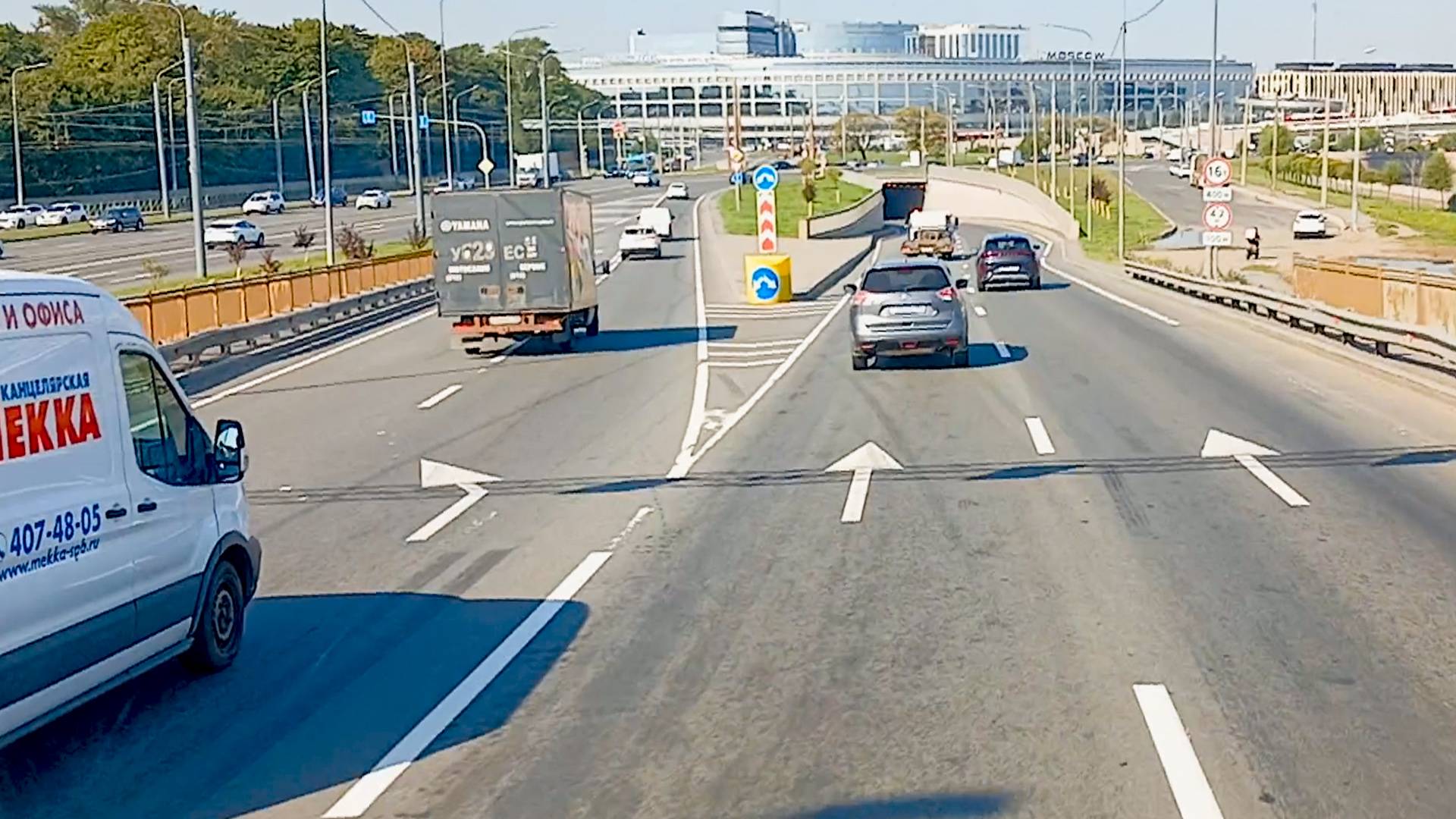 Дороги Санкт-Петербурга глазами водителя междугороднего автобуса