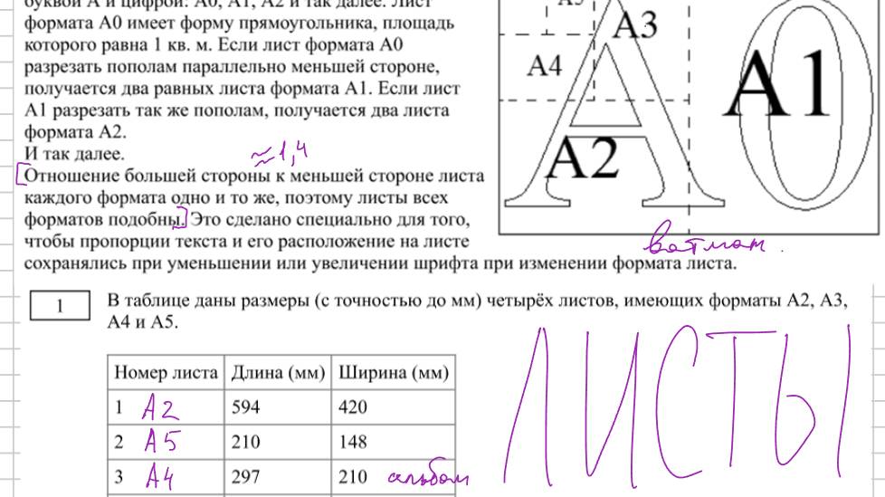 Вариант 15 (ЛИСТЫ) - математика решу ОГЭ-2024-2025 учебный год
