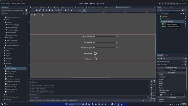 4. Finalization 11. Settings