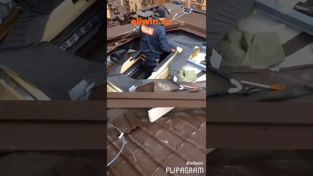 Мансардные окна Velux в ЖК город Набережных