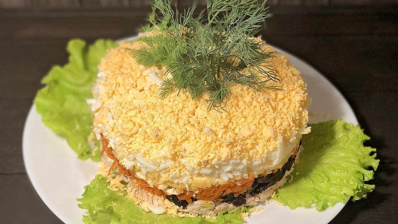 Салат МАРСЕЛЬ.?Вы Будете Его Готовить Еще и Еще!