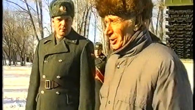 Открытие памятника саперам ч-1_ Поспелиха 2000г