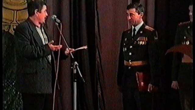 Празднование 300 летие инж войск Поспелиха 2001 г