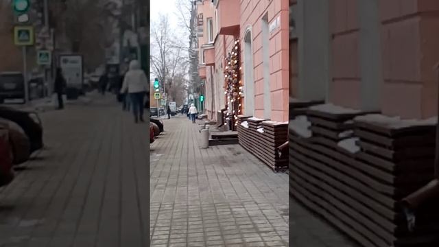 Магазин на Ленина, Барнаул к Новому году уже готов