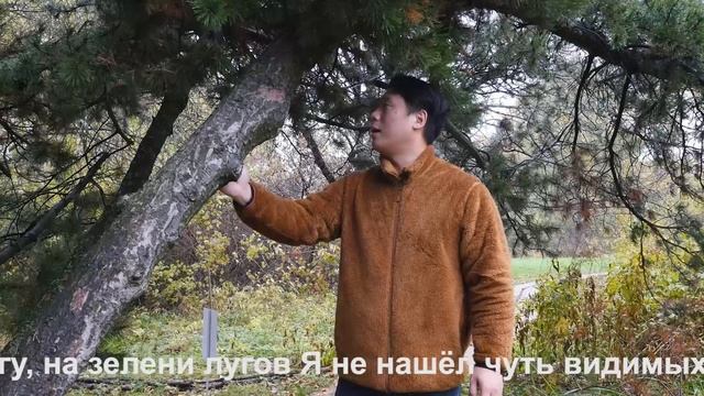 Наш магистрант Ван Эньцзэ читает фрагмент стихотворения А.С. Пушкина "Осеннее утро" на китайском