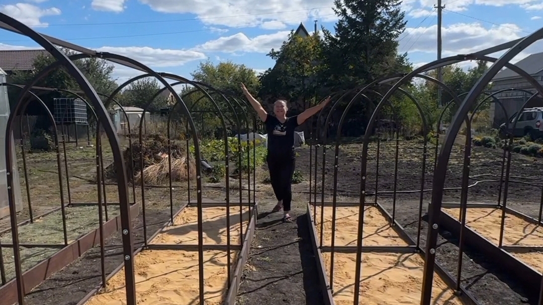 Дуги для грядок на ваших участках