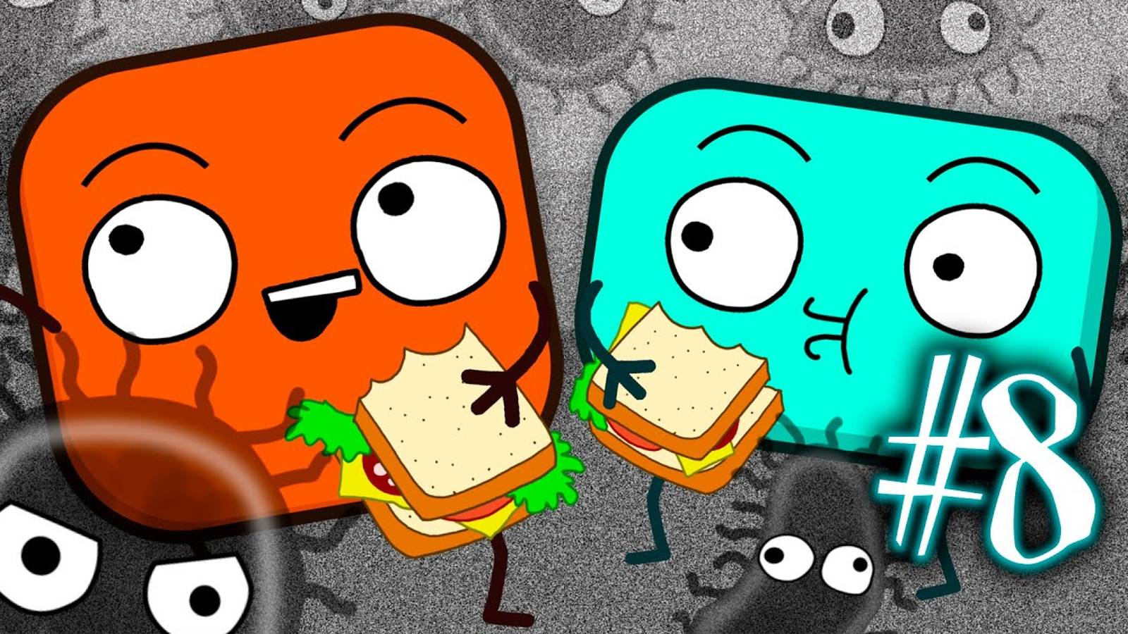 Обучающие мультики для малышей. Почему нельзя есть с пола? ❒ Кубики #8. Детские мультики