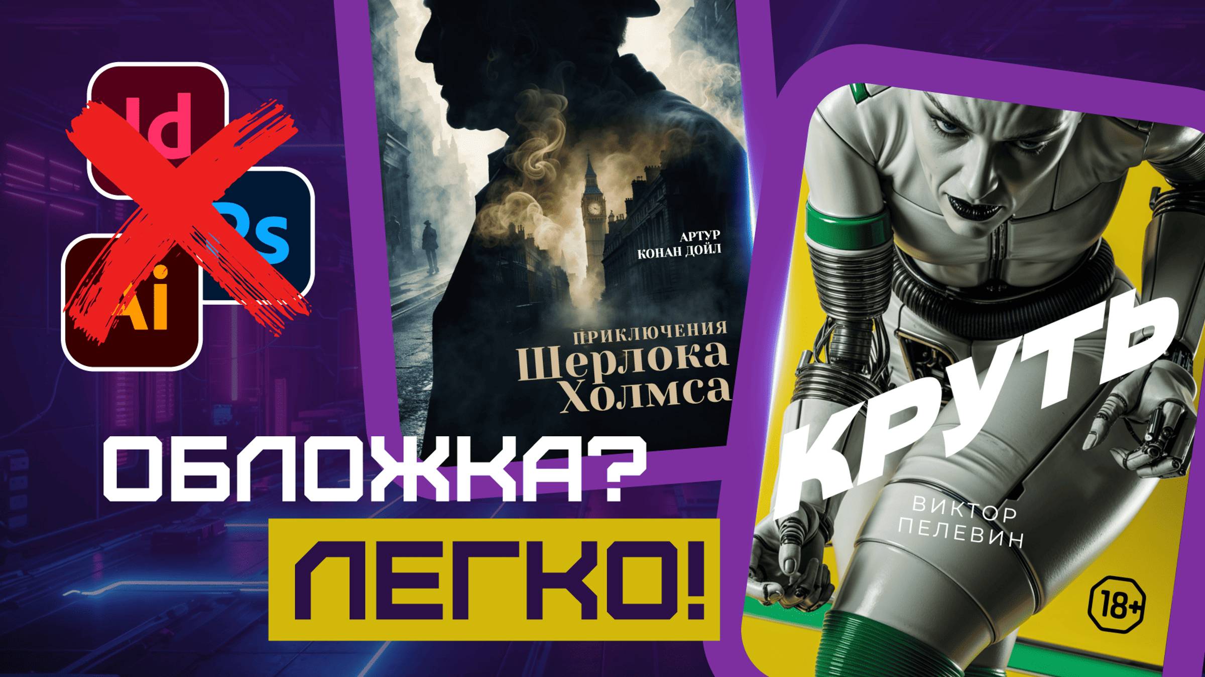 Создаем обложку для бестселлера в реальном времени! ПОШАГОВОЕ РУКОВОДСТВО🔥