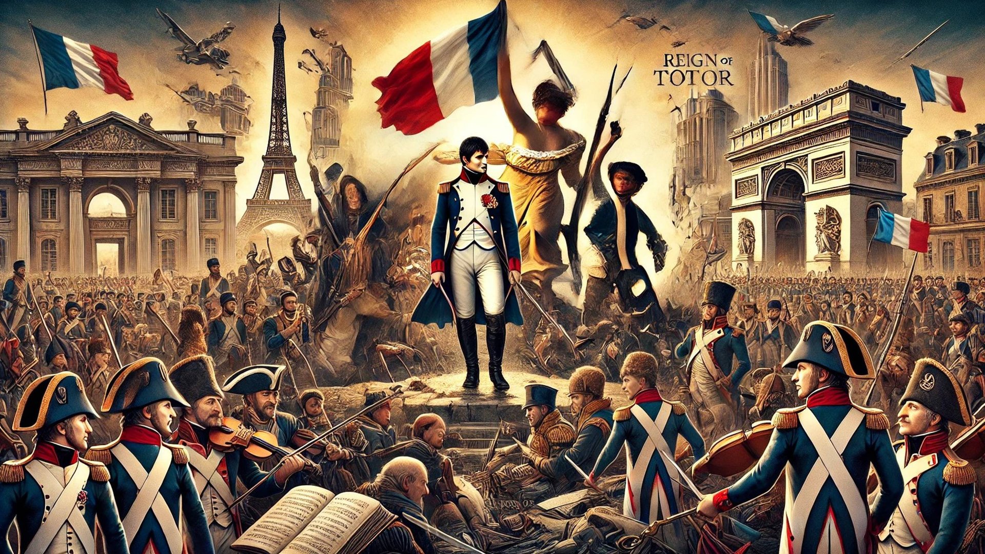 Французская революция. От якобинской диктатуры к 18 брюмера Наполеона Бонапарта. Муз. История