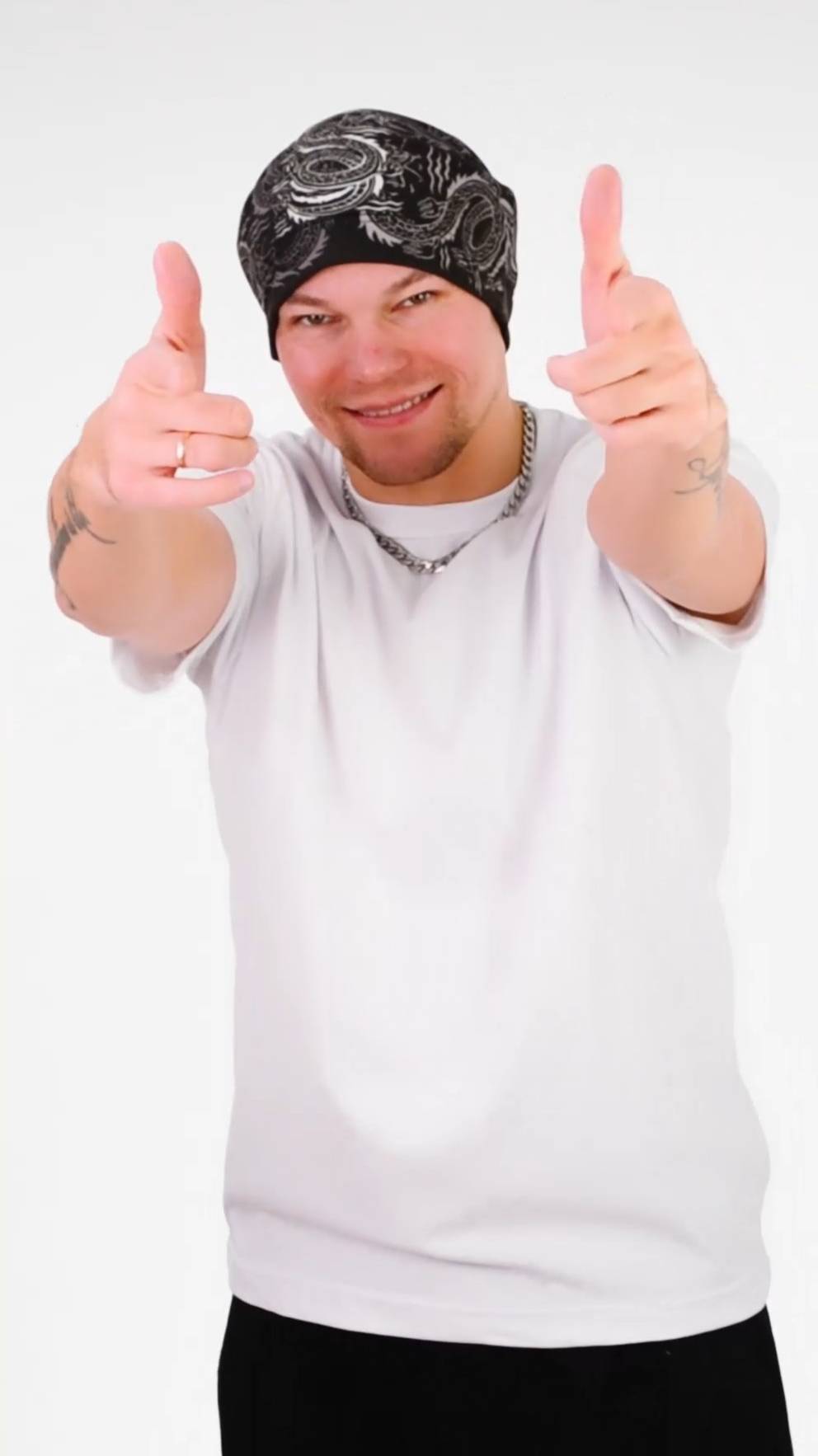 Шапка ДРАКОН (черная)