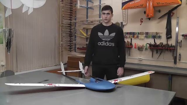 Моторный планер Кацапова  Дениса