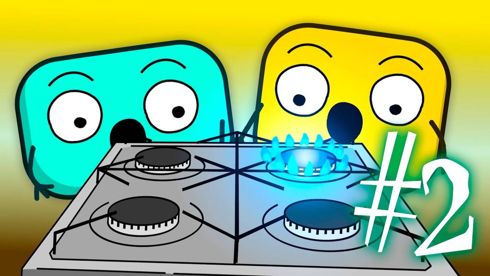 Обучающие мультики для малышей. Почему Нельзя Играть С Огнем и Газом? ❒ Кубики #2