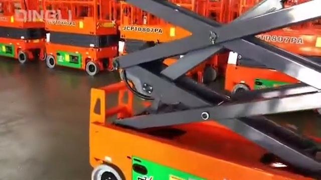 Dingli JCPT0807PA: Ножничные подъемники без гидравлики — подготовка к отправке со склада завода