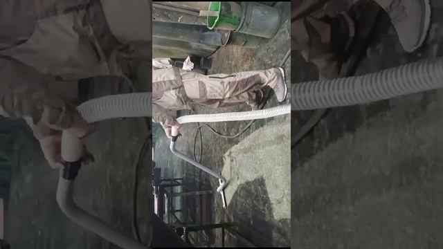 Промышленный пылесос для общецеховой уборки. Сбор после порошковой окраски.