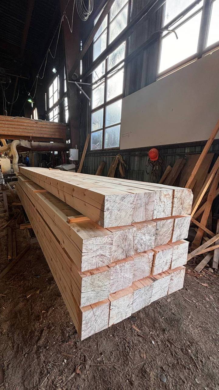 Строительство домов из сухого бруса.