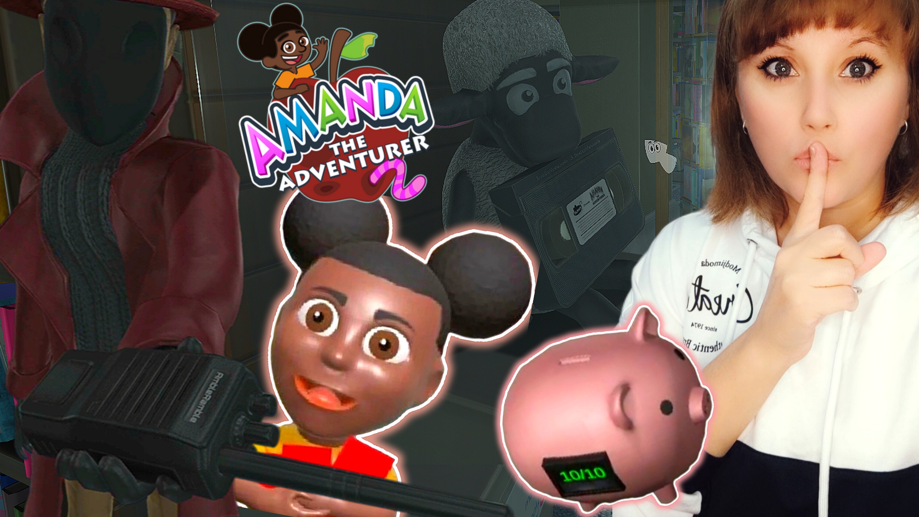 Маленькая девочка монстр вернулась. Аманда- путешественница 2. Amanda the adventurer 2.