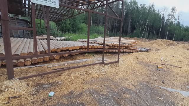 Закончилась стружка для арболита.