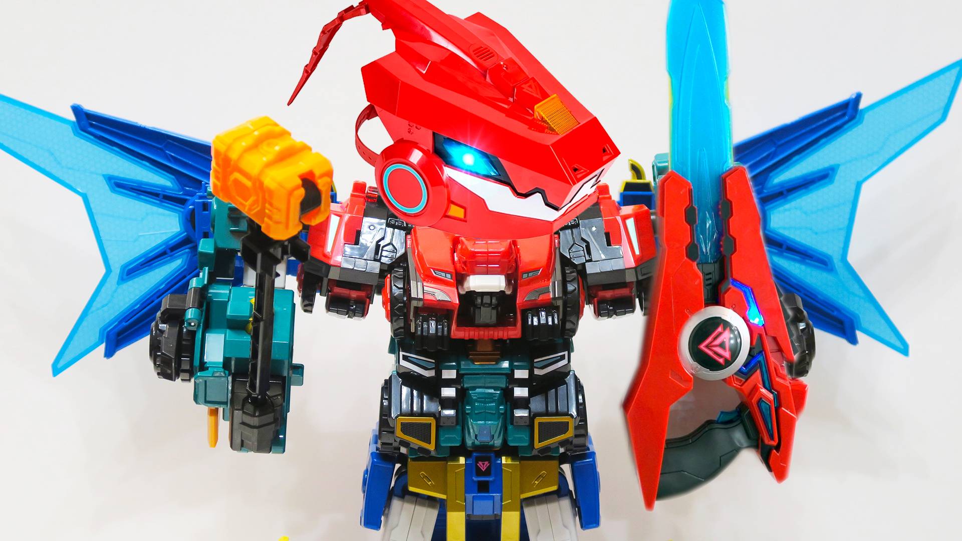 Настоящий костюм Диностер! Огромный трансформер 8 в 1