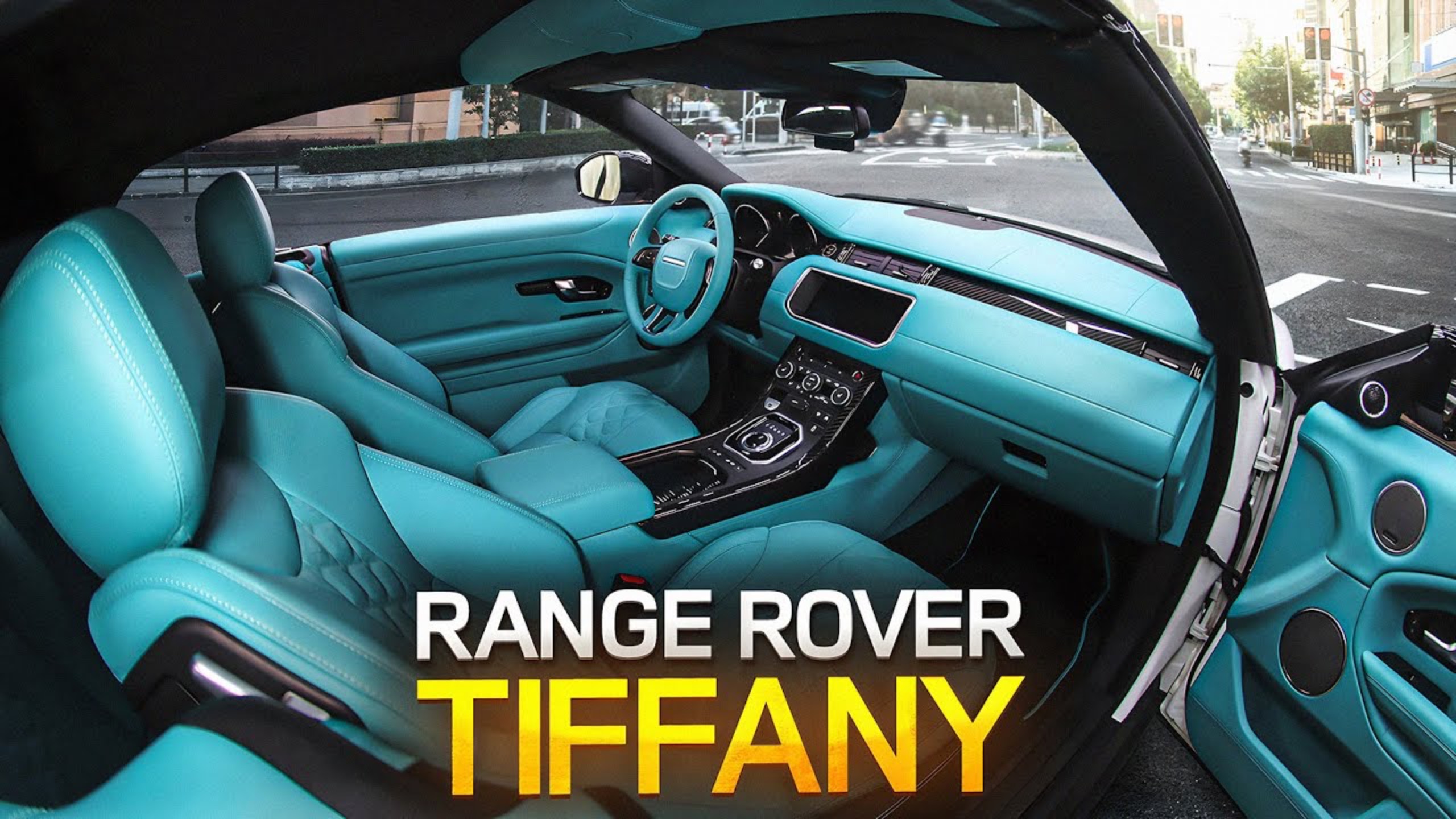 Range Rover Evoque кабриолет Салон Тиффани и Карбон.