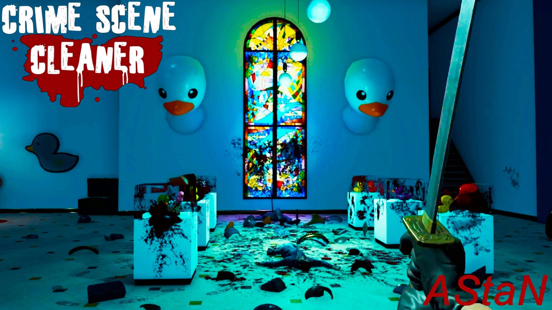 CRIME SCENE CLEANER #9 - КОРОЛЕВСКАЯ БИТВА В МУЗЕЕ СОВРЕМЕННОГО ИСКУССТВА (Глава 9)