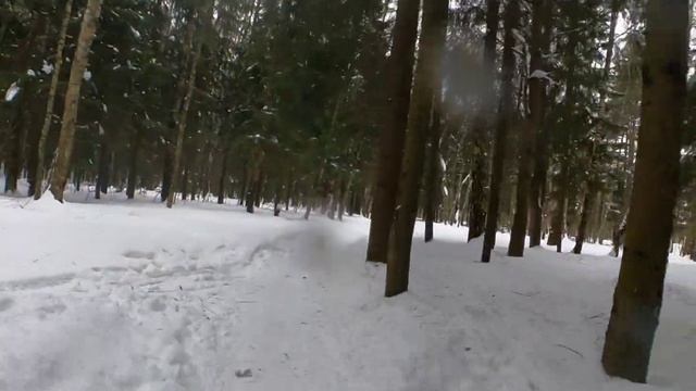 Зимняя МТВ велогонка "Снежные дюны 2024", г. Лобня