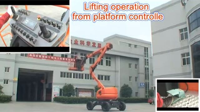 Dingli GTBZ16A: Надежный коленчатый подъемник для наружных работ на высоте 16 м