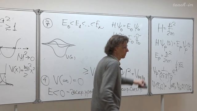 Свешников К.А. - Квантовая теория.Часть 1.Лекции - 8. Свойства и следствия уравнения Шредингера