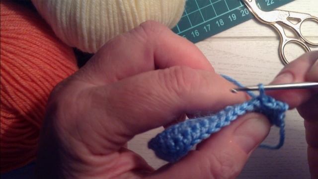 Учимся вязать крючком с ноля ПОЛУСТОЛБИК или СОЕДИНИТЕЛЬНАЯ ПЕТЛЯ урок № 3