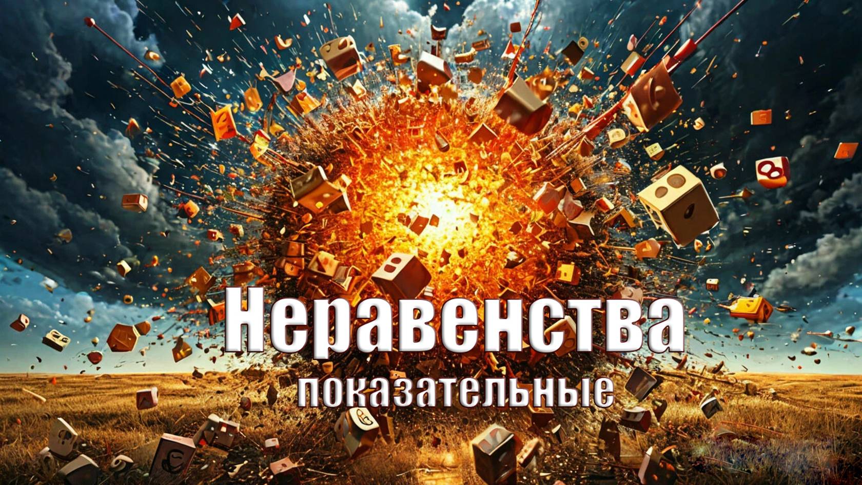 Показательные неравенства