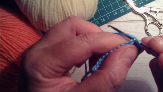 Учимся вязать крючком с ноля СТОЛБИК без НАКИДА урок № 2