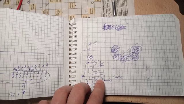 Счёт до "24" на серии микросхем К511+RS-триггер сброса/установки