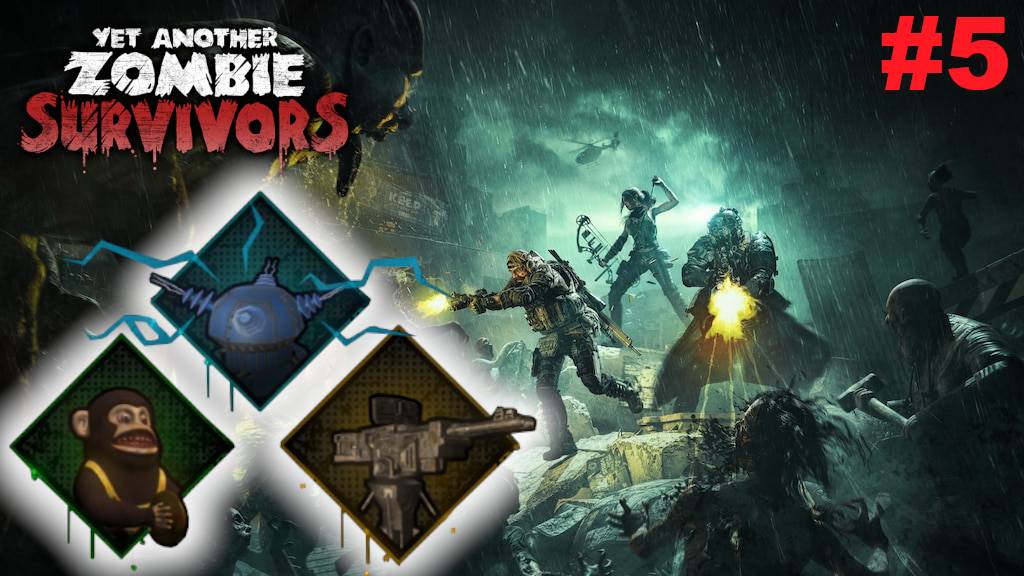 Турели и ловушки.#5 Yet Another Zombie Survivors.