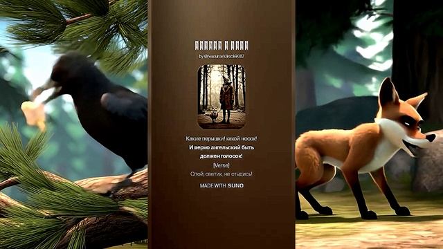 Ворона и лиса