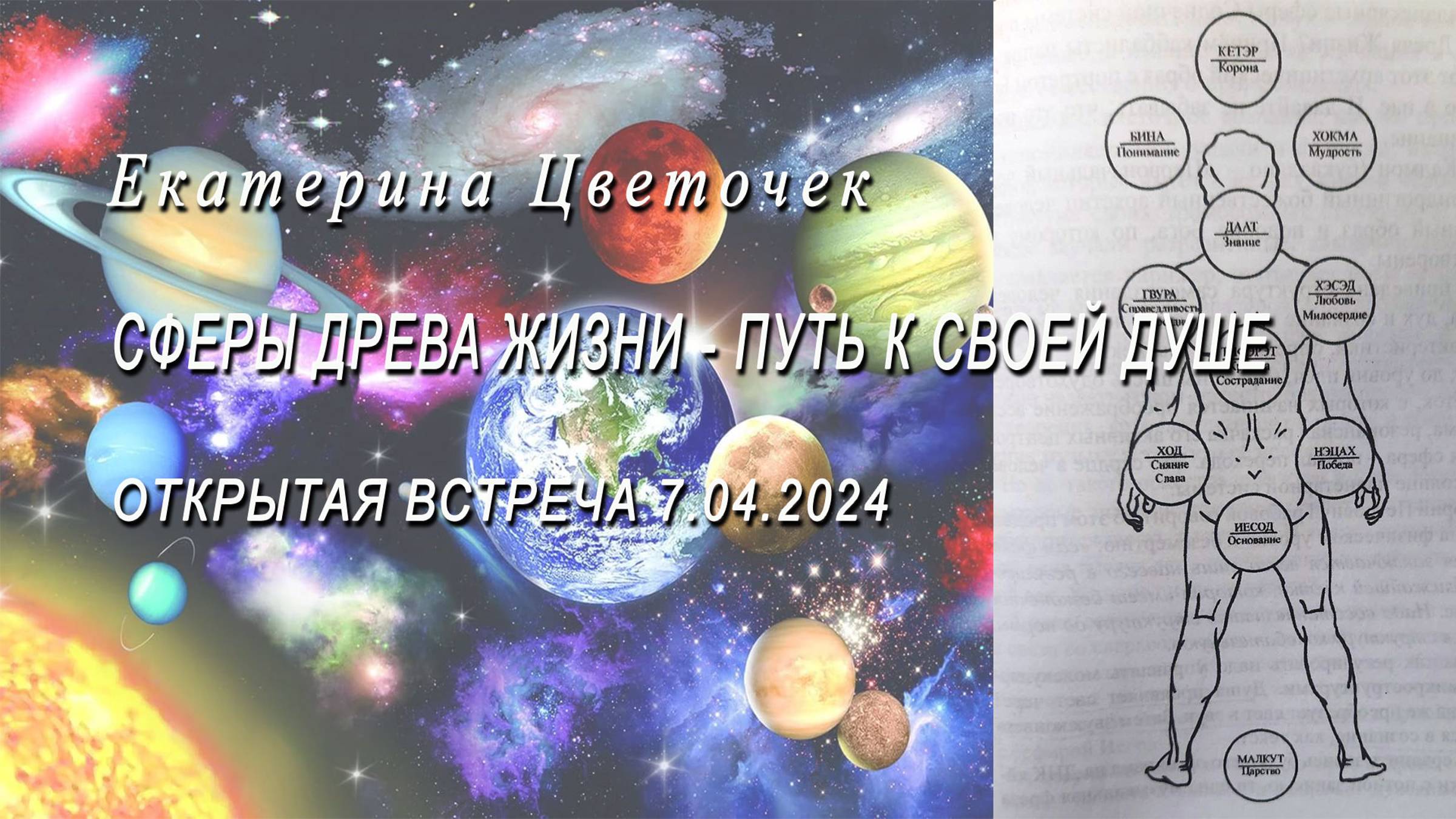 Сферы Древа Жизни  - путь к своей душе. Открытая встреча и практика.