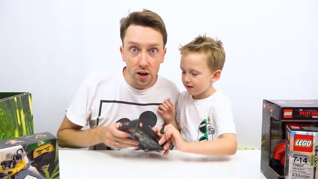 The LEGO NINJAGO Movie в ОГРОМНОЙ ПОСЫЛКЕ для канала Картонка